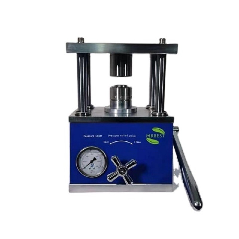 Laboratory Hydraulic Coin Cell Machine Manual Coin Cell Crimper high ...