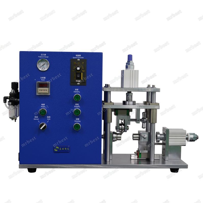 Desktop Semi Auto Cylindrical Cell Machine 300r/s Cylindrical Cell ...